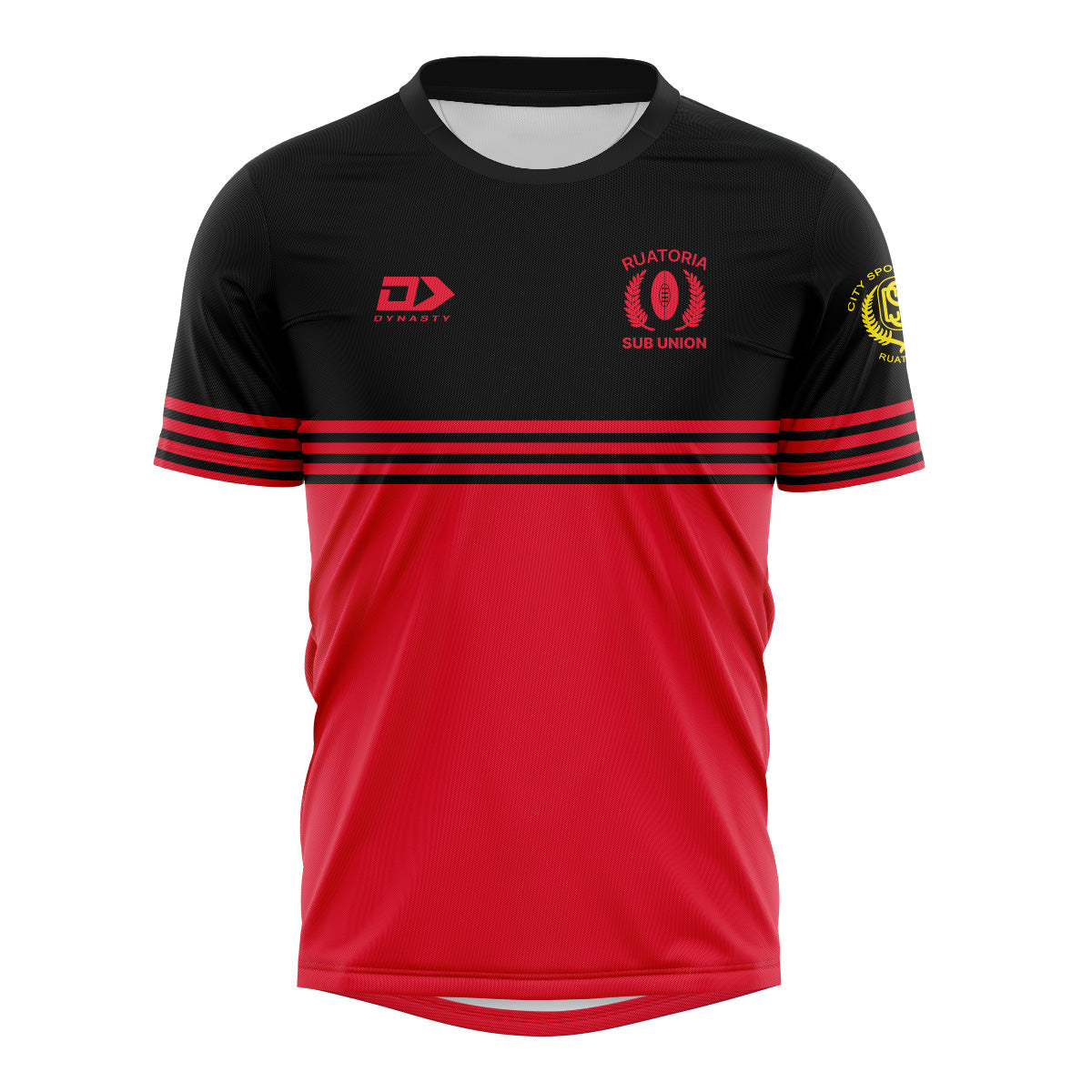 Ruatoria City Sports Club Sub Union Warm Up Tee - Dynasty Team Store NZ